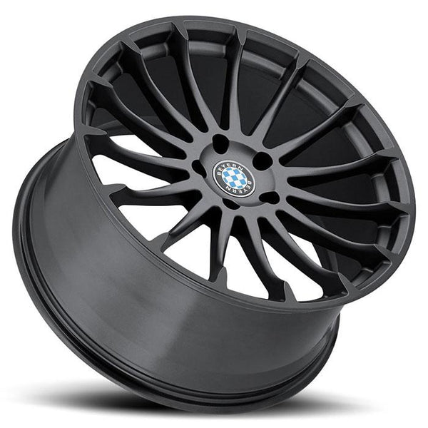 Aviatic Matte Gunmetal Gloss Black Lip – Vast Wheels